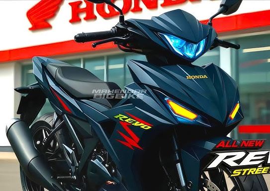 All New Honda Revo Generasi terbaru Resmi Meluncur! Desain Makin Gahar ...