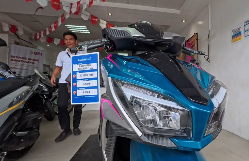 Kejutan Kawasaki, Skutik BRUSKY 125 Diperkenalkan, Siap Tantang Honda Vario