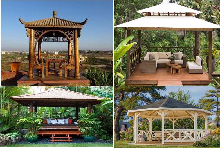 Inspirasi Bangun Gazebo Dilahan Sempit, dan Rekomendasi Gaya Gazebo ...